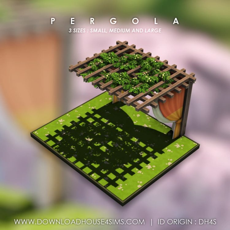 Pergola (Room in 3 sizes) | DH4S
